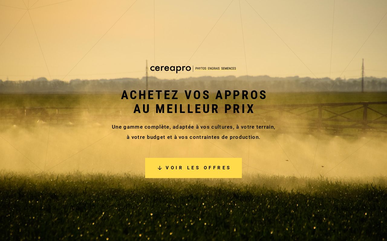 Notre gamme complète | Cereapro